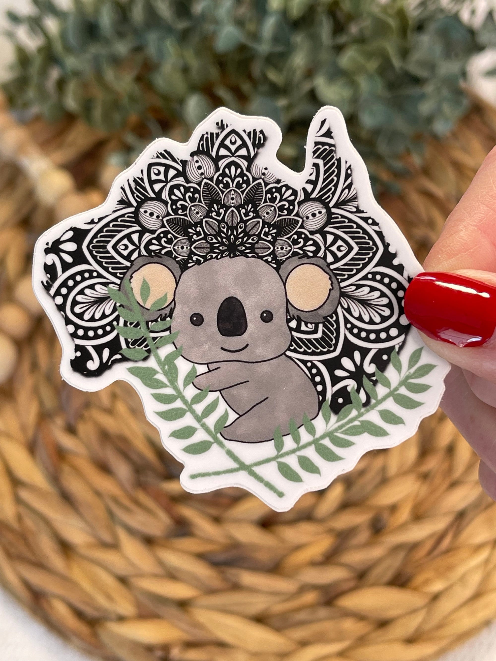 Koala Sticker Koala Sticker Fundraiser Koala Sticker - Etsy