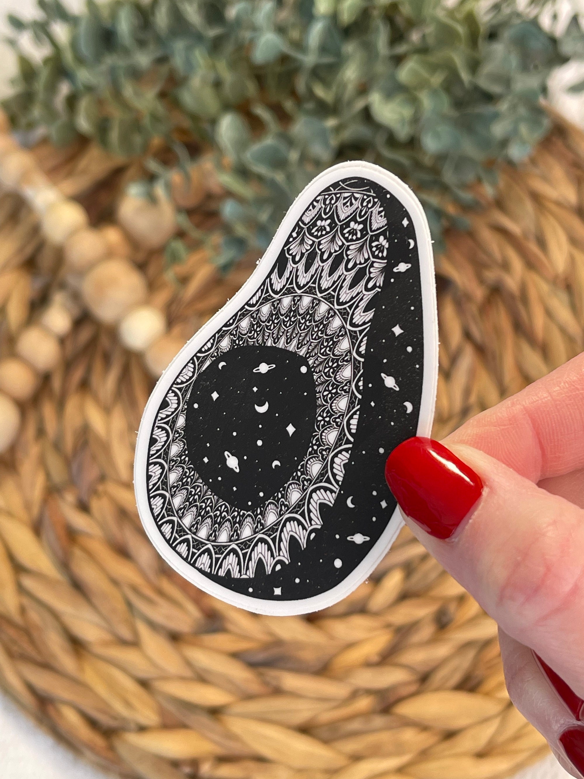 Avocado Sticker Avocado Vinyl Sticker Avocado Laptop - Etsy