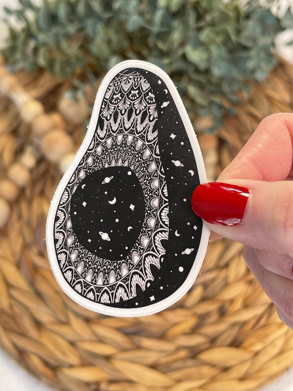 Avocado Sticker Avocado Vinyl Sticker Avocado Laptop - Etsy