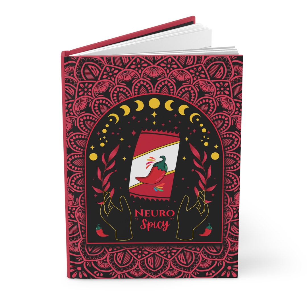 Neurospicy Journal, Neurodiversity Pepper Notebook, Neuro Spicy Sauce ...