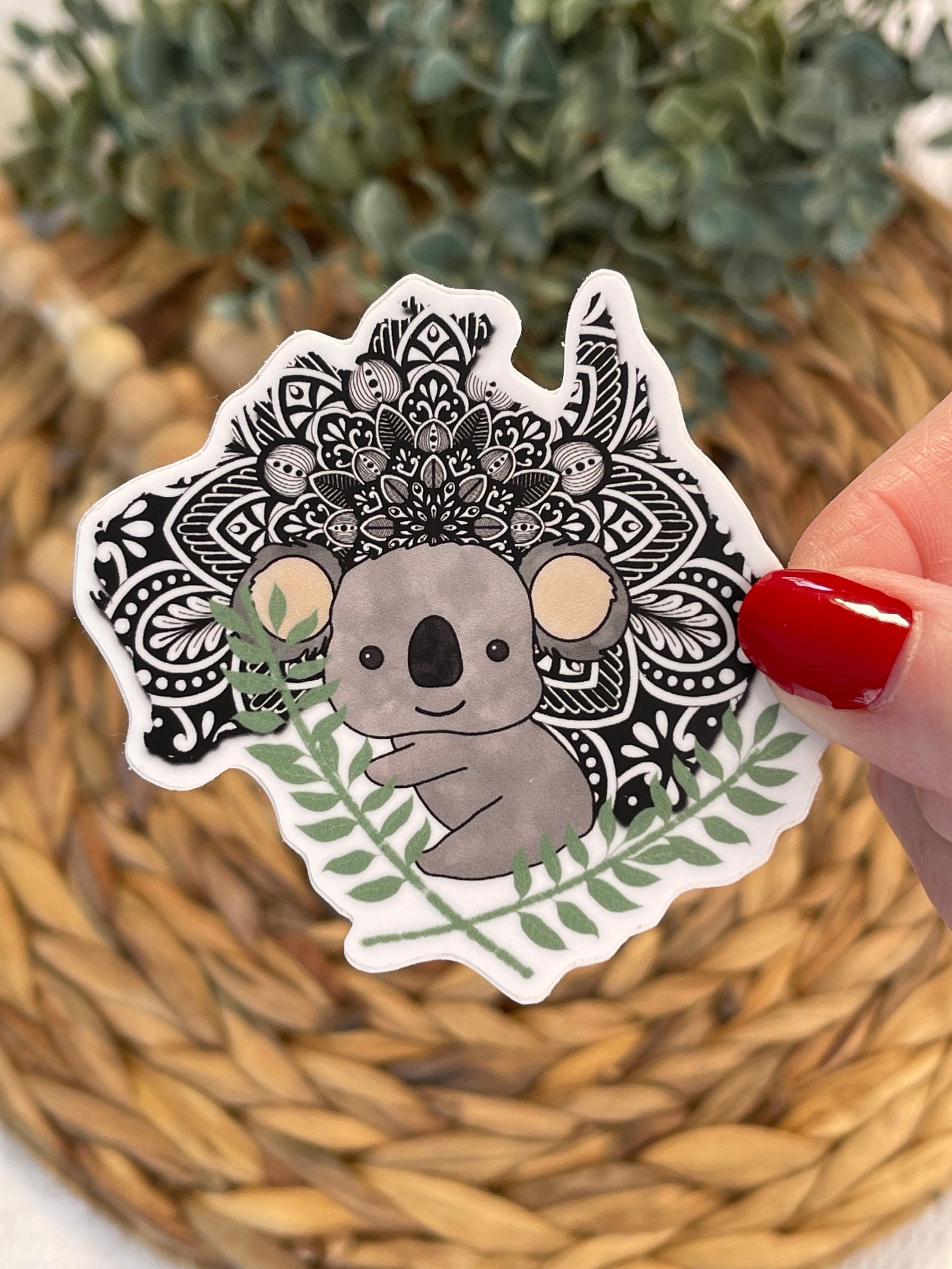 Koala Sticker Koala Sticker Fundraiser Koala Sticker - Etsy