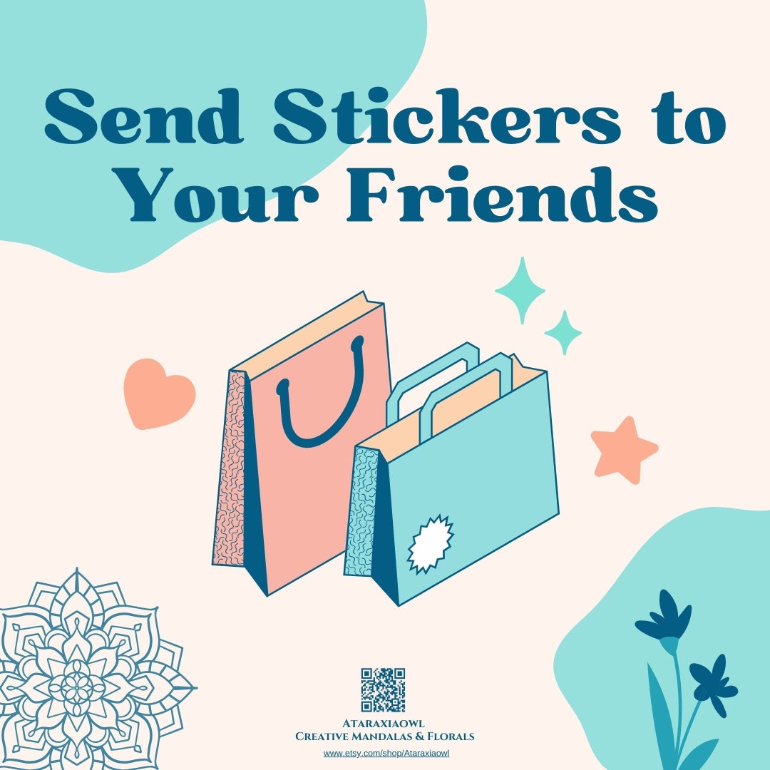 Send Stickers to Your Friends, Aesthetic Pack, Any 3 Stickers, Create ...