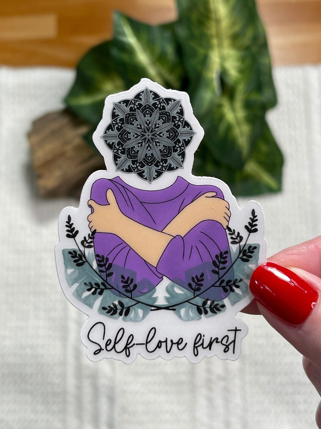 Love Yourself First Sticker, Self-love First Sticker, More Self Love ...