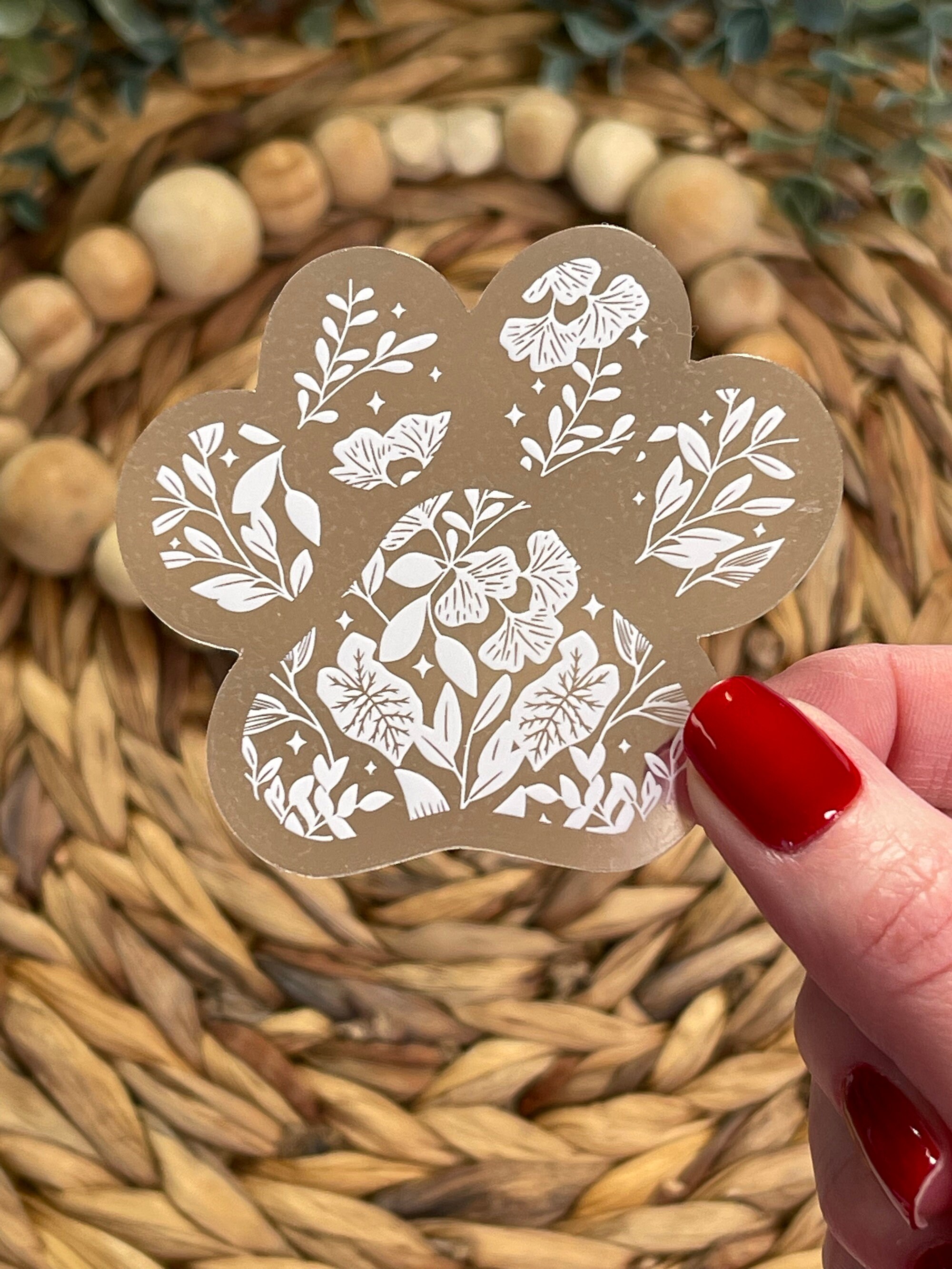 Transparent Dog Paw Sticker Dog Stickers Dog Paw Decals - Etsy
