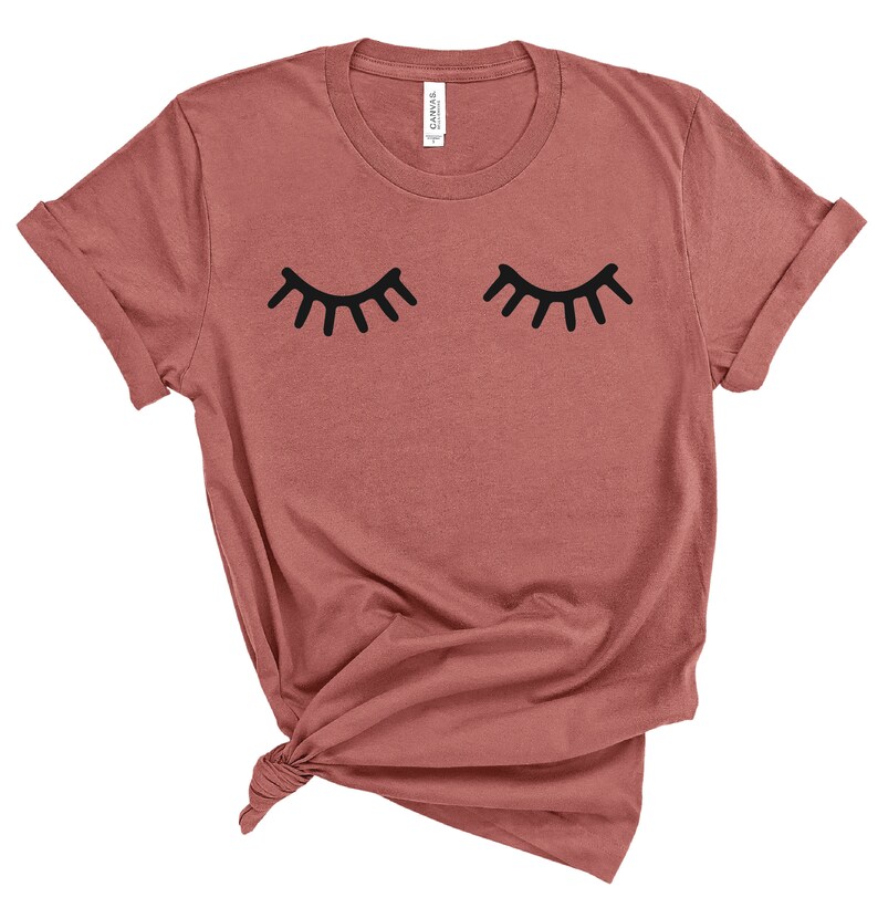 Eyelashes Shirt Eyelashes T Shirt Eyelash Tee Lashes Lash | Etsy