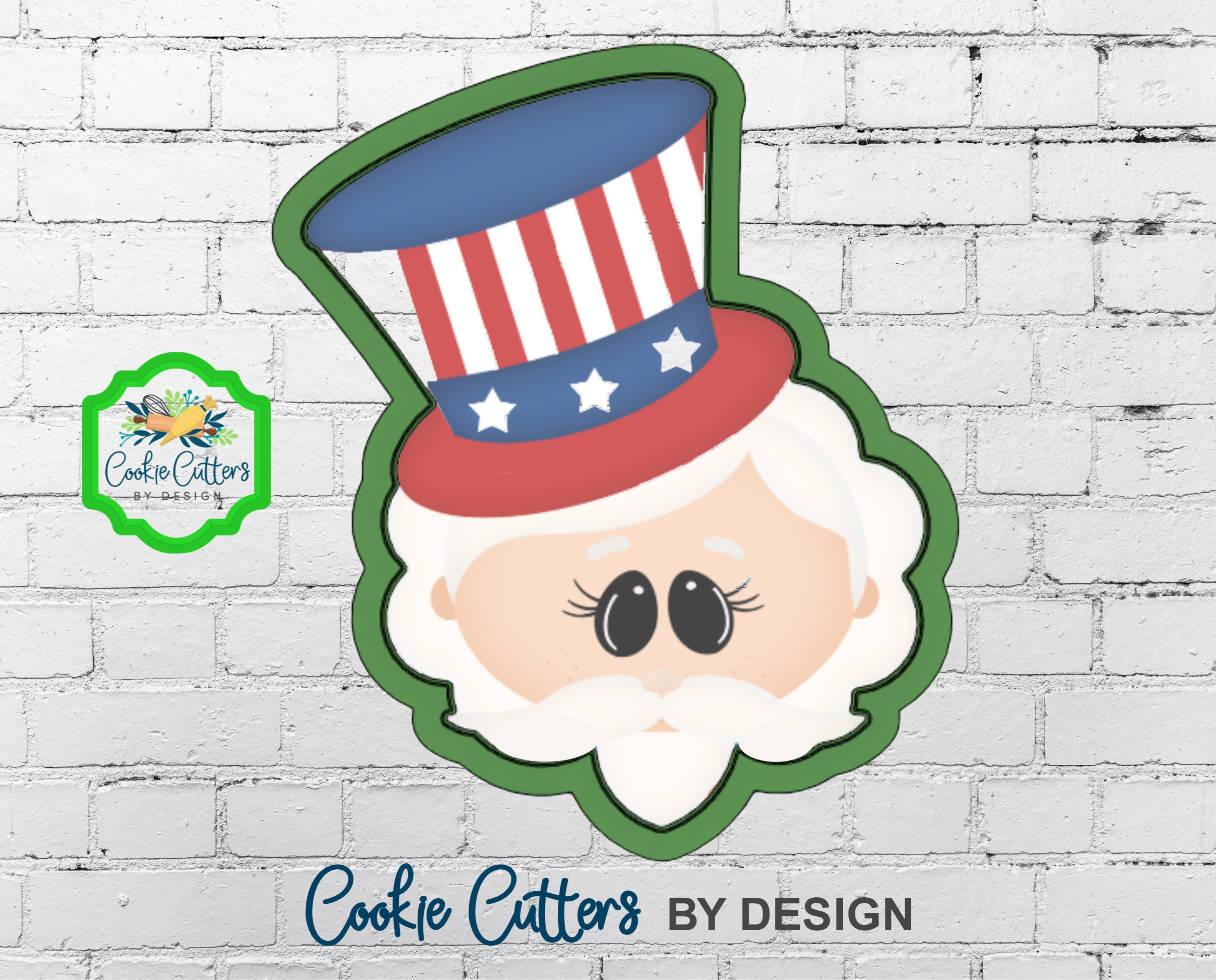 4th of July Uncle Sam Cookie Cutter - Etsy