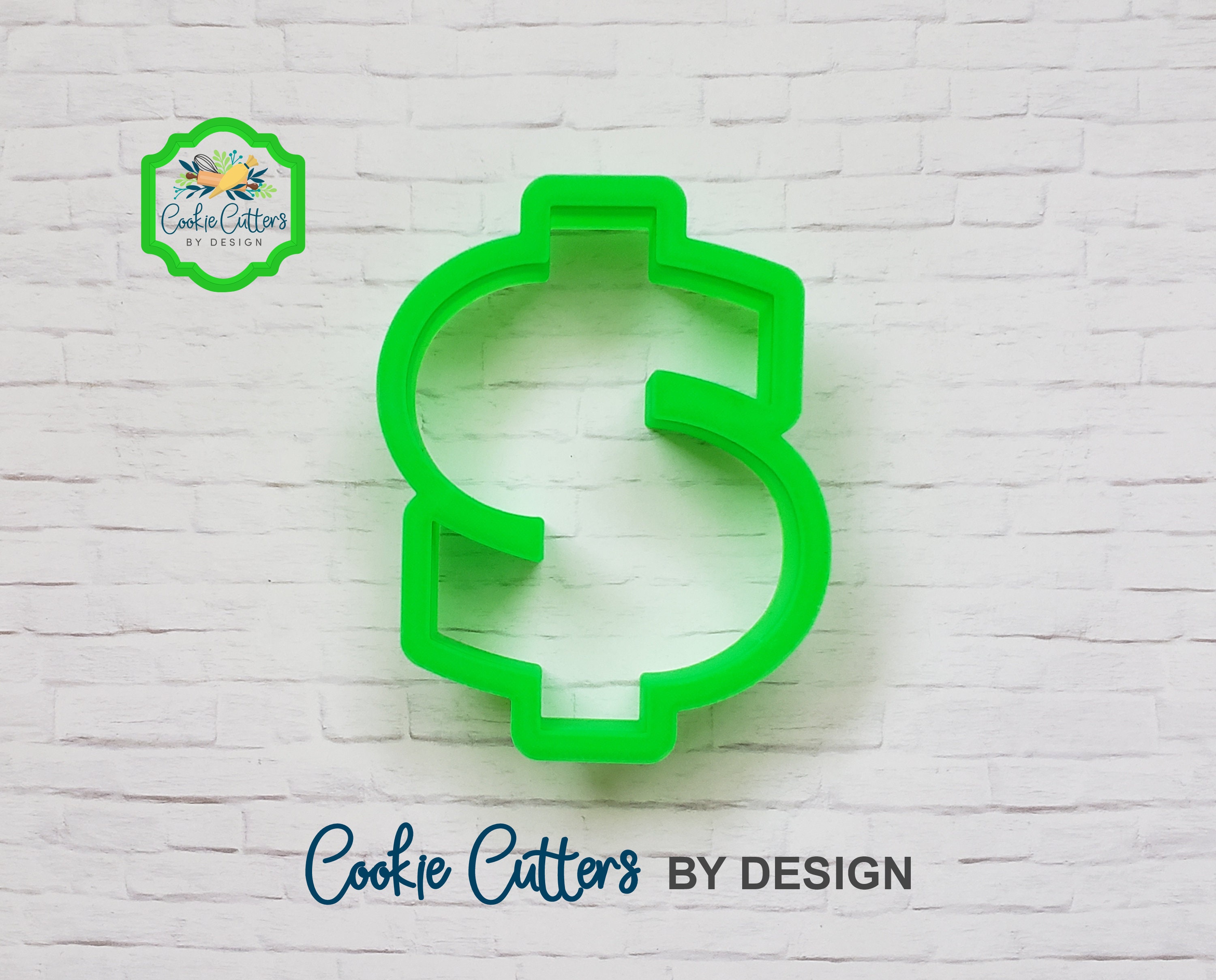 Dollar Sign Cookie Cutter