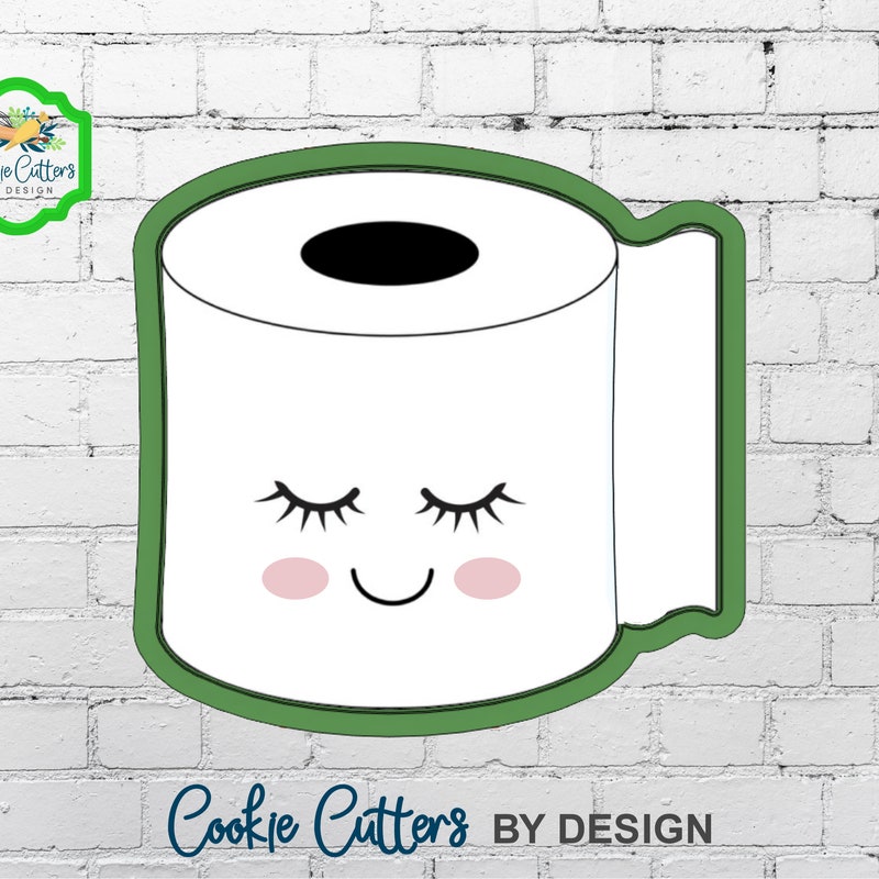 Toilet Paper Cookie Cutter - Etsy