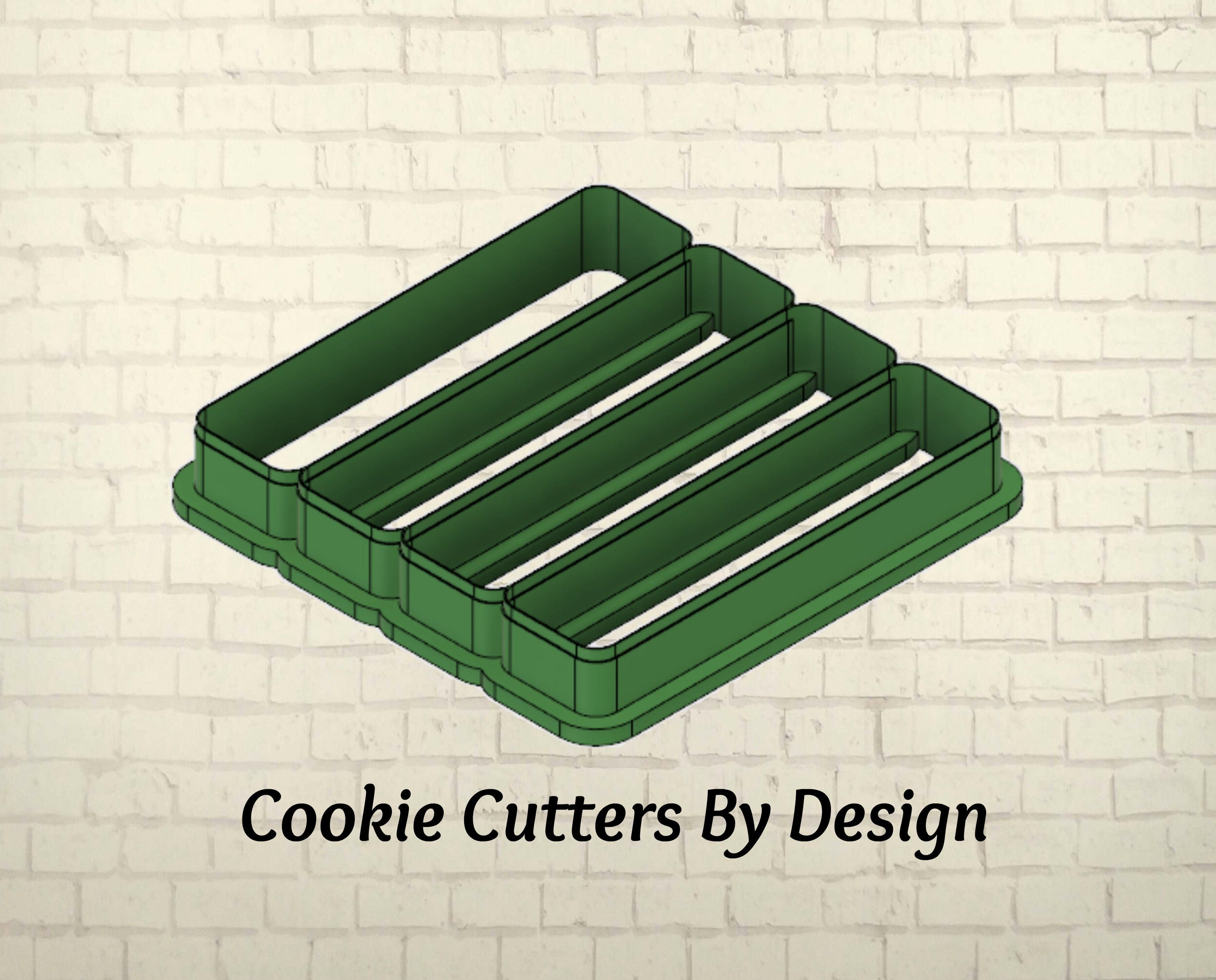 Rectangle Multi Cookie Cutter / 4 Rectangles / Multi Cutter / - Etsy Canada