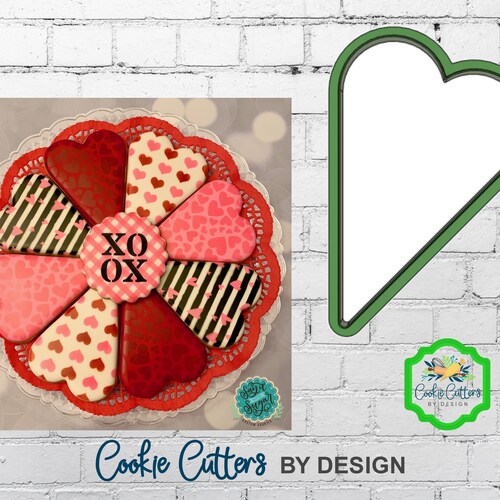 Cinnamon Roll Cookie Cutter Valentine Cookie Cutter | Etsy
