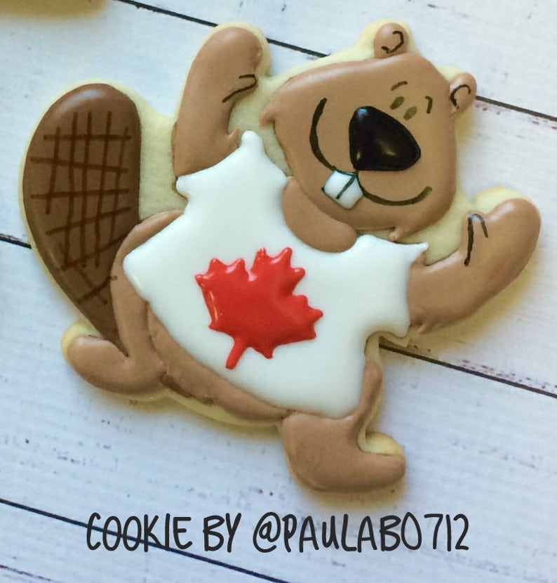 Canadian Beaver Cookie Cutter | Etsy