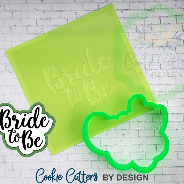 Bride to Be Stencil and Cutter - Etsy