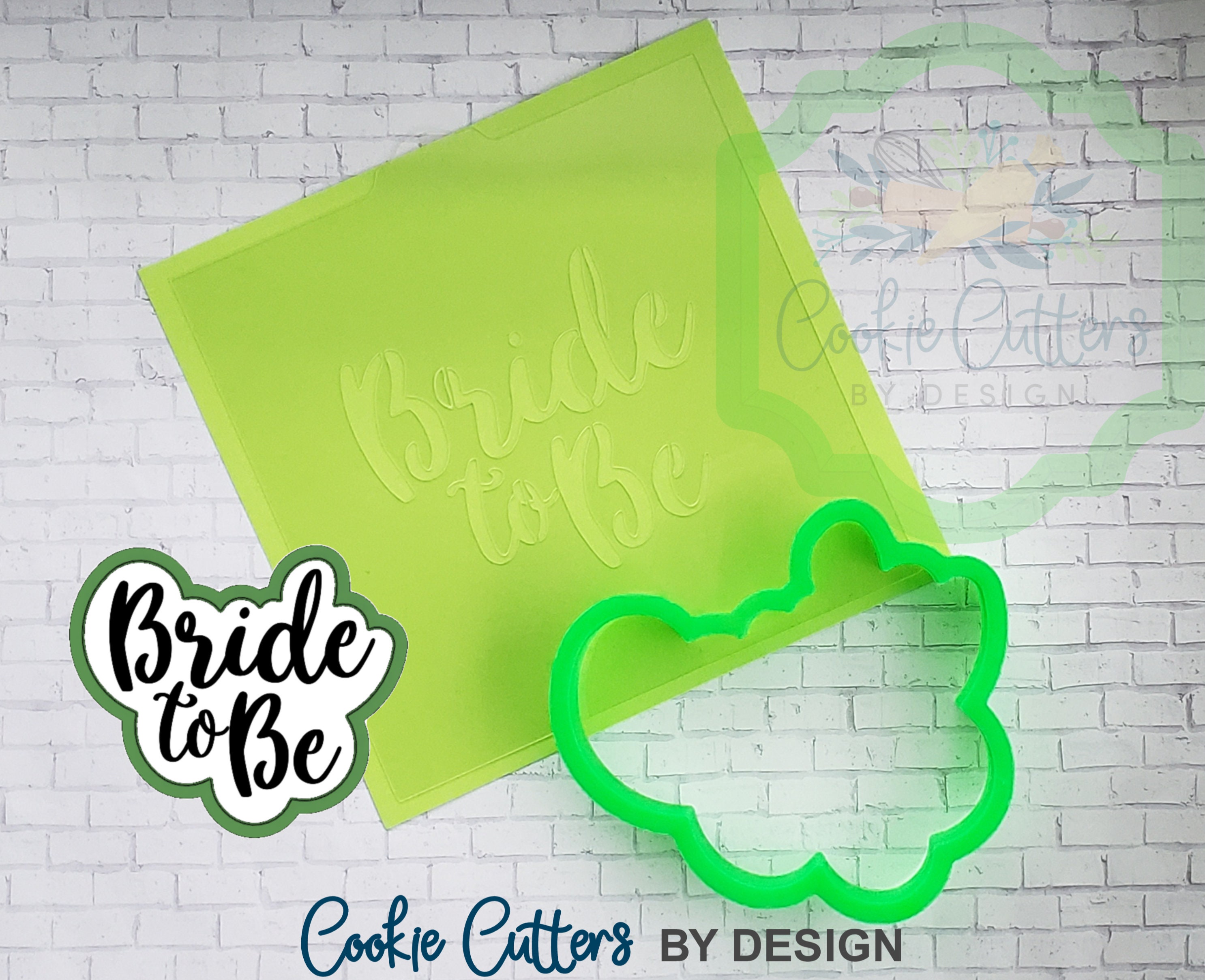 Bride to Be Hand Lettered Cookie Cutter / Stencil Also | Etsy