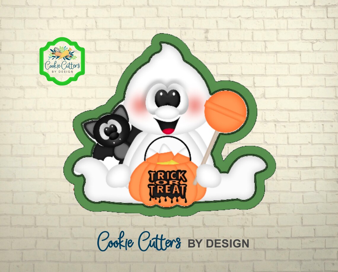Boo Cookie Cutter Set / Halloween Cookie Cutter / Ghost Cookie - Etsy ...