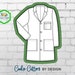 Lab Coat Cookie Cutter - Etsy
