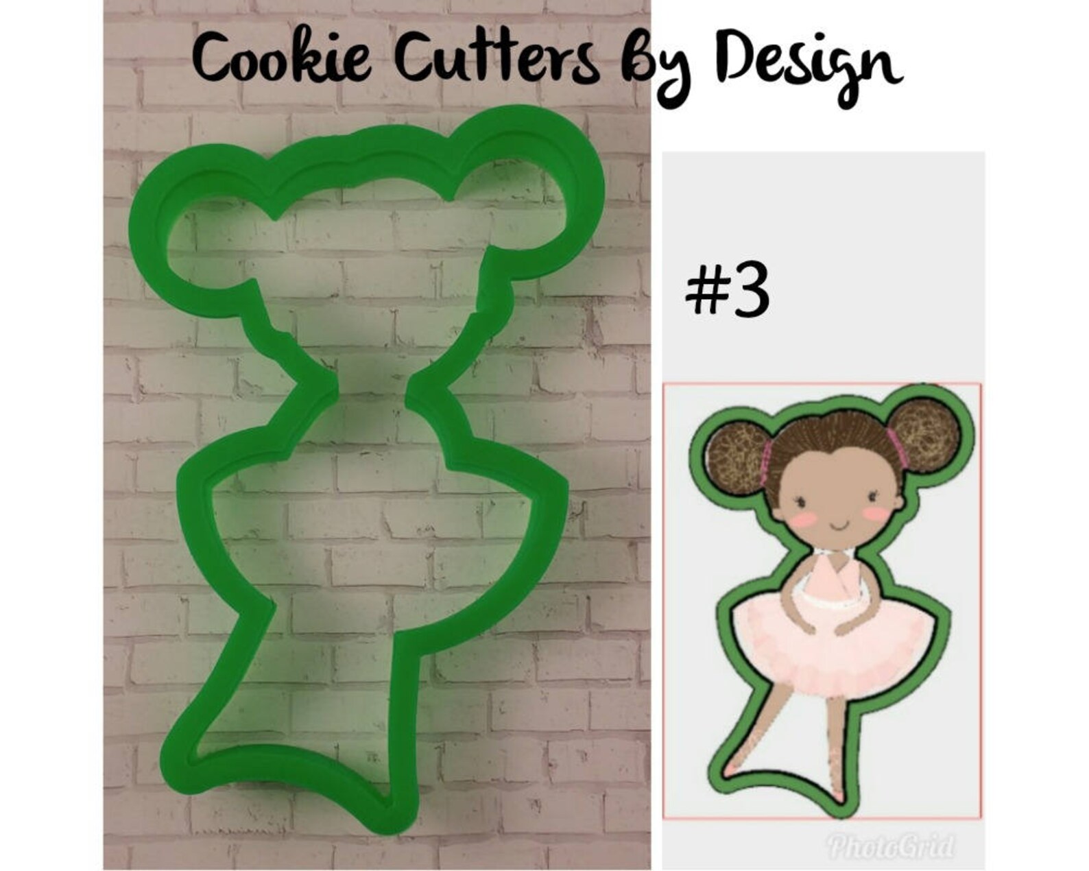 Ballerina Cookie Cutter / Ballet Cookie Cutter / Dance Cookie - Etsy