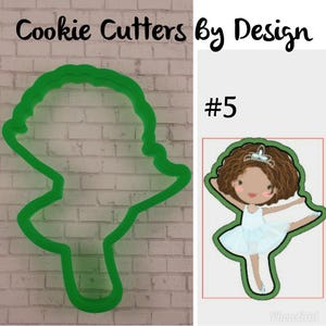 Ballerina Cookie Cutter / Ballet Cookie Cutter / Dance Cookie Cutter ...
