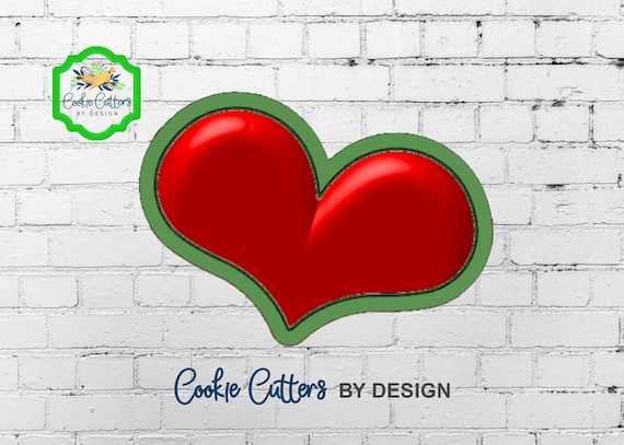 Chubby Heart Cookie Cutter | Etsy