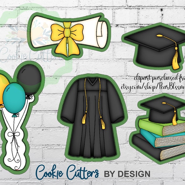 Graduation Cookie Cutters - Etsy