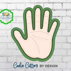 Open Hand Cookie Cutter - Etsy