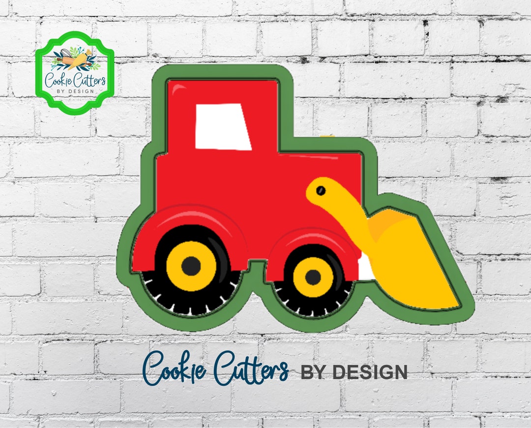 Construction Front End Loader Cookie Cutter - Etsy