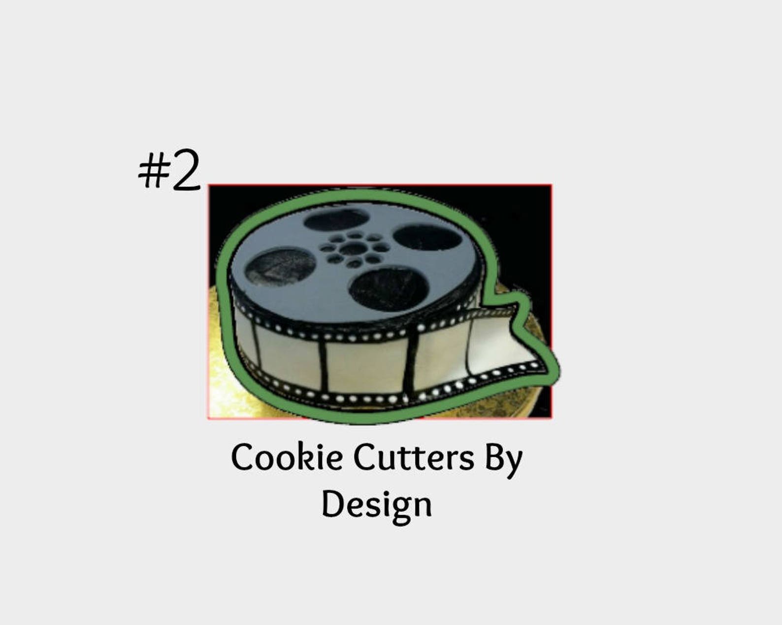 Movie Reel Cookie Cutter / Film Cookie Cutter / Oscars Cookie - Etsy