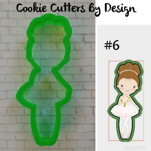 Ballerina Cookie Cutter / Ballet Cookie Cutter / Dance Cookie Cutter ...