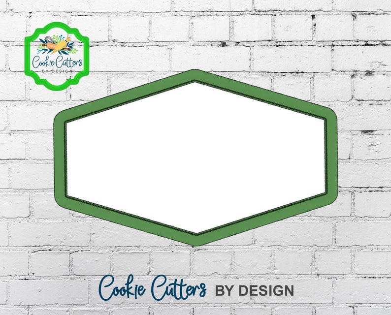 Long Hexagon Cookie Cutter - Etsy