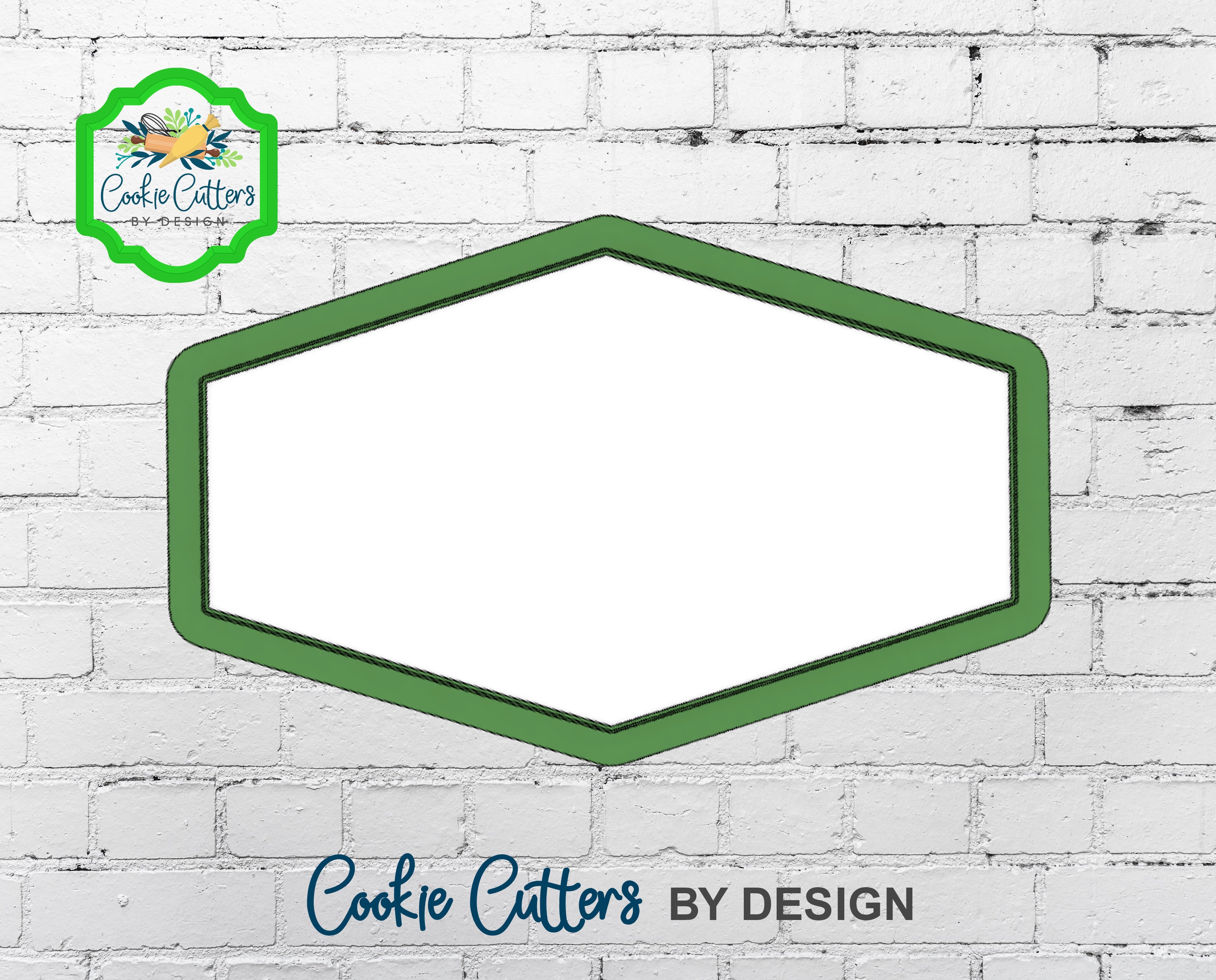 Long Hexagon Cookie Cutter | Etsy