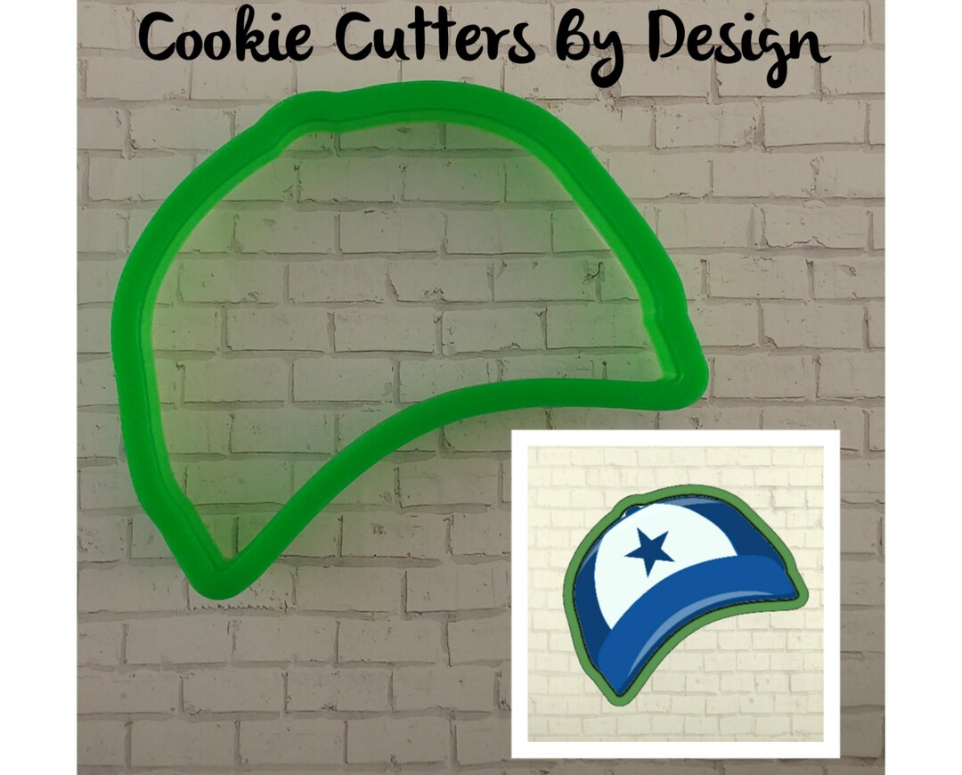 Baseball Cap Cookie Cutter / Baseball Hat Cookie Cutter / Hat Cookie ...