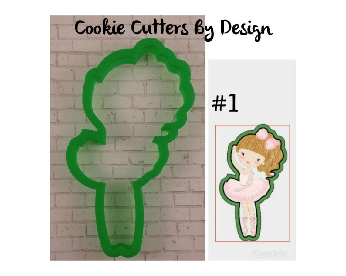 Ballerina Cookie Cutter / Ballet Cookie Cutter / Dance Cookie - Etsy