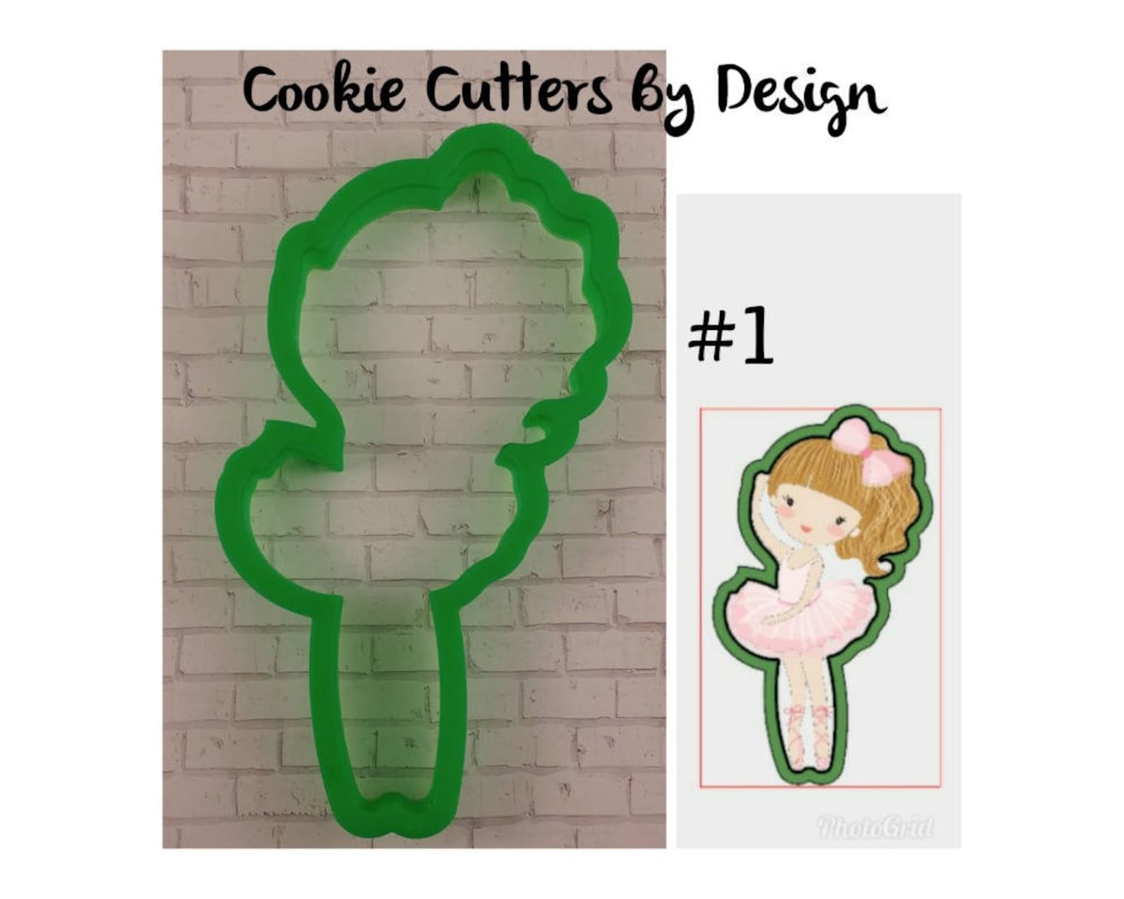 Ballerina Cookie Cutter / Ballet Cookie Cutter / Dance Cookie - Etsy