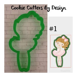Ballerina Cookie Cutter / Ballet Cookie Cutter / Dance Cookie Cutter ...