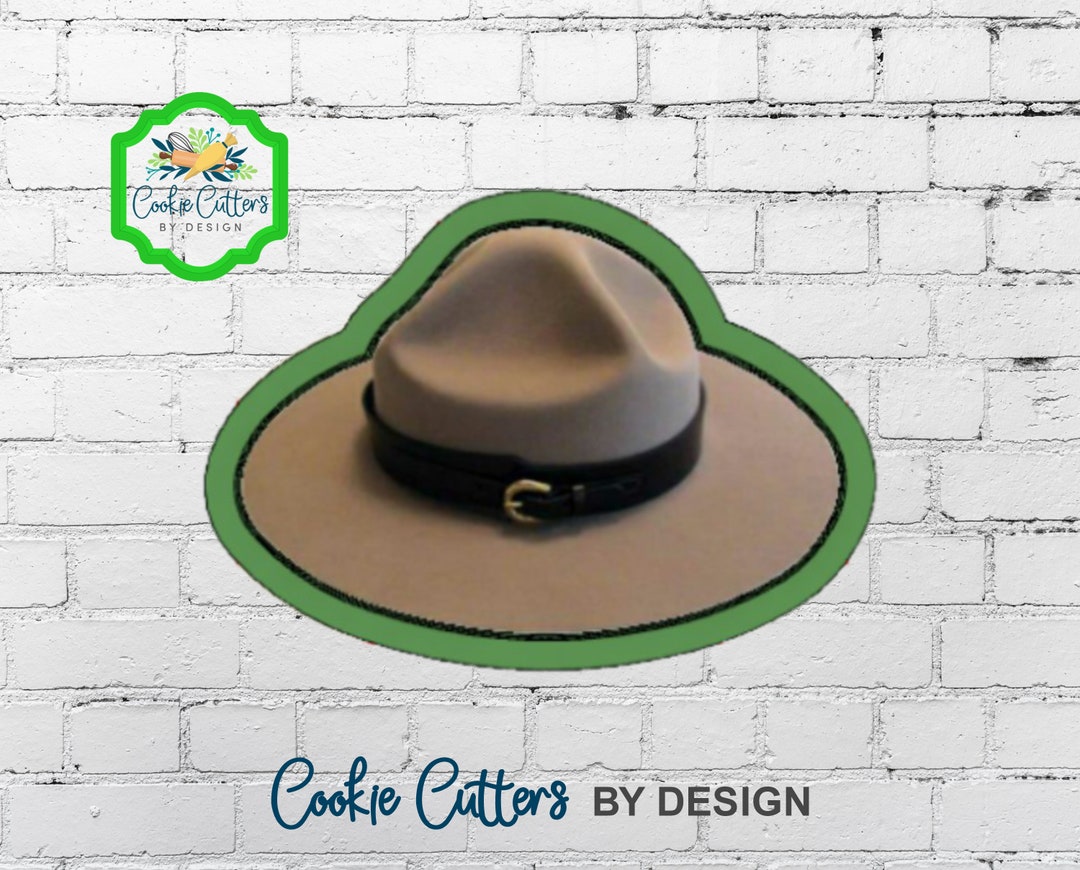 RCMP Stetson Hat Cookie Cutter - Etsy