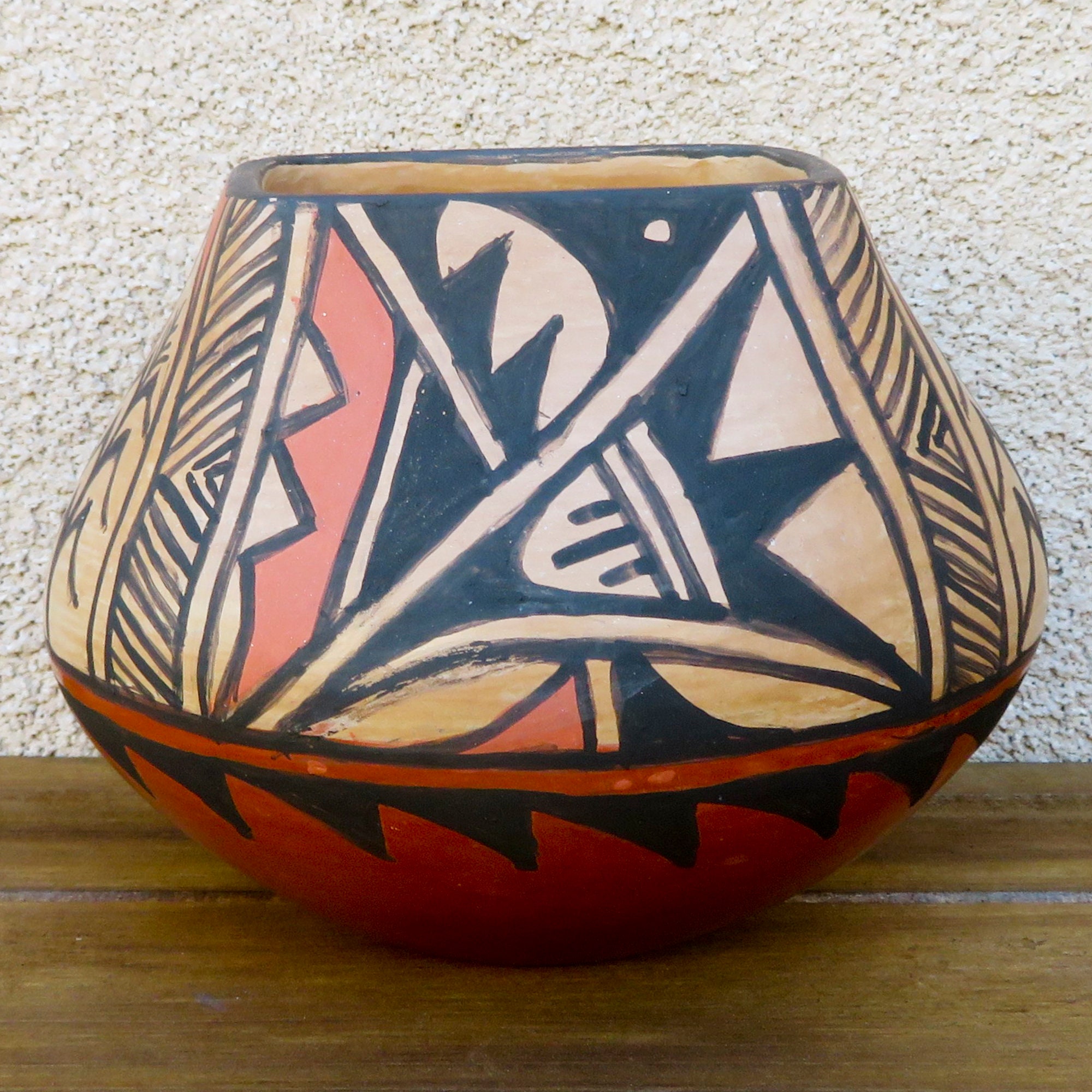 Native American-pottery Authentic Clay Pottery-jemez Pueblo - Etsy