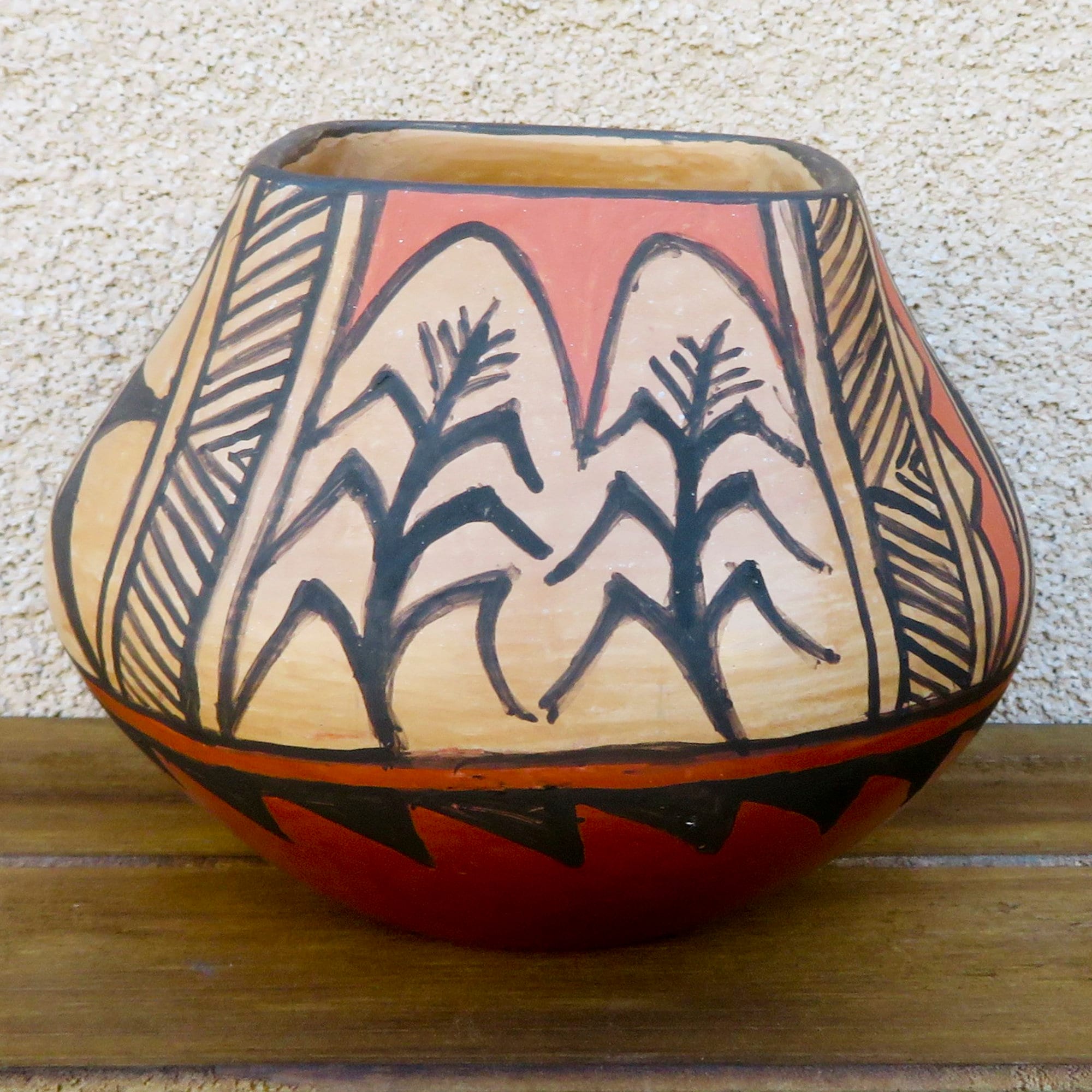 Native American-pottery Authentic Clay Pottery-jemez Pueblo - Etsy