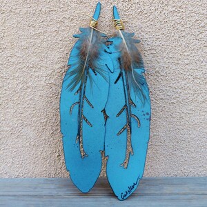 Native American Art-authentic Menominee Metal Wall Art-rolled Steel ...