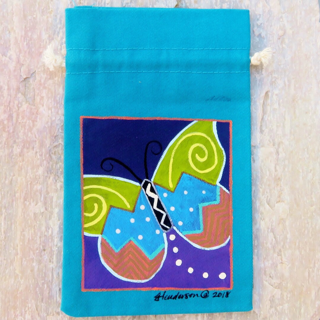 Native American Art-authentic Navajo-hand Painted Hand Sewn Cloth ...