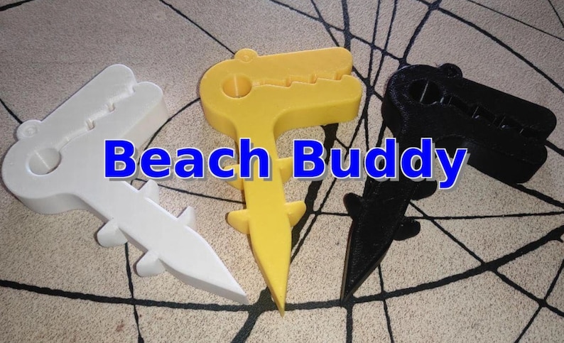 Crocodile Towel Anchor | 3d-printed Beach Towel Holder Stake - Etsy
