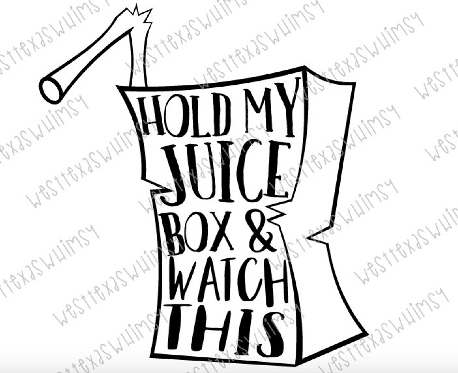 Hold My Juice Box SVG Funny Toddler Svg momlife - Etsy