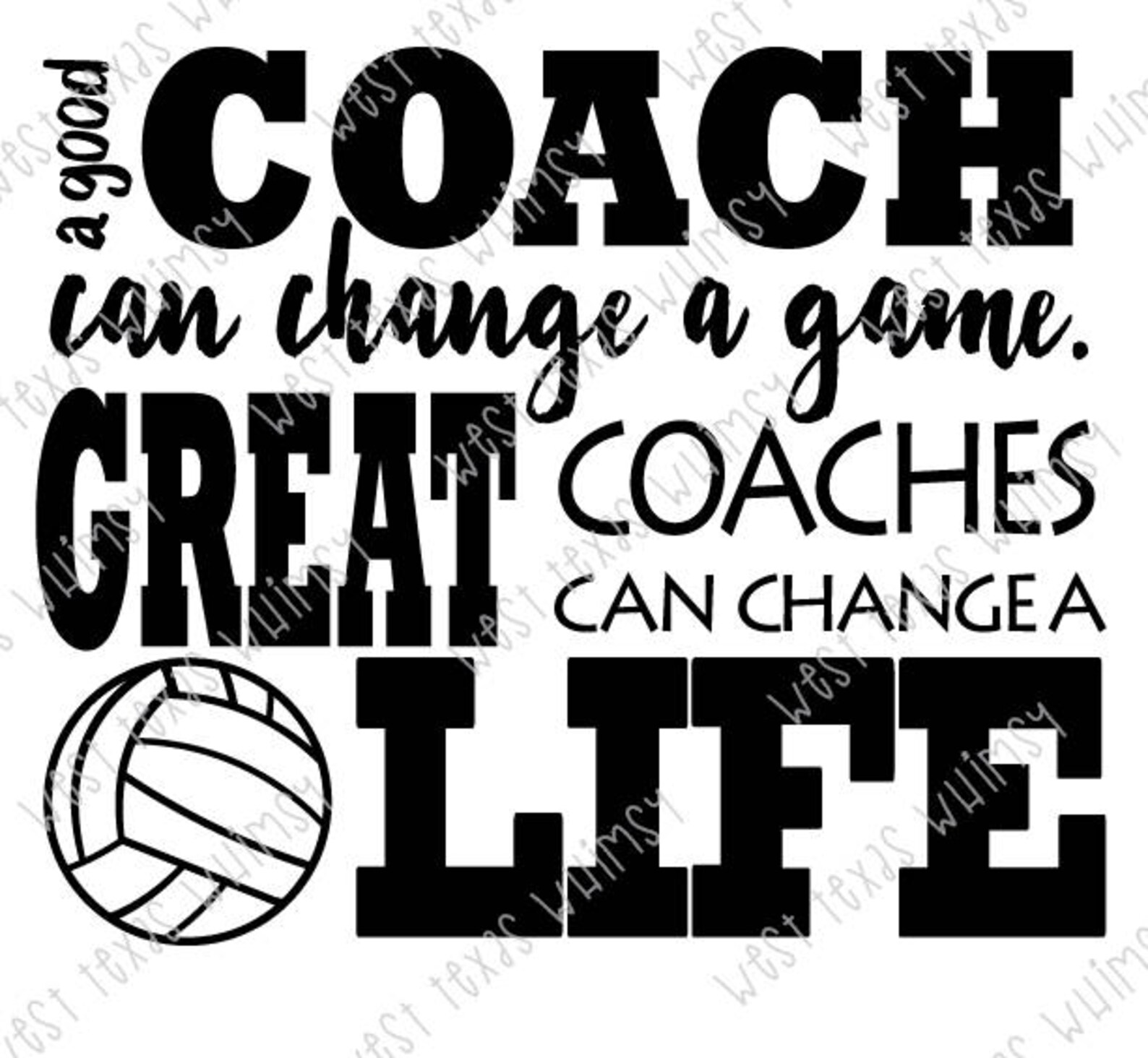 Volleyball Coach SVG Best Coach Svg Volleyball Svg - Etsy