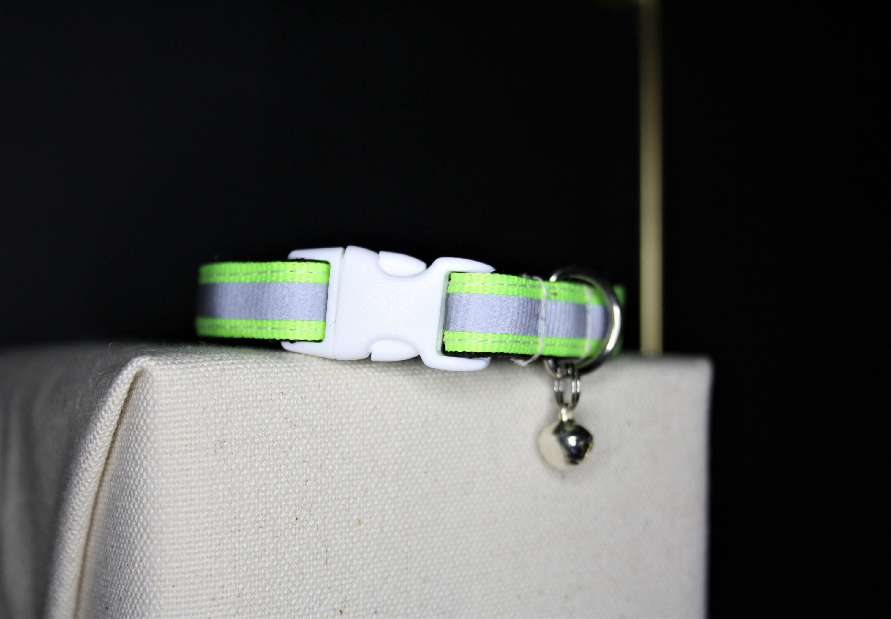 CAT COLLAR | Kitten Collar | Handmade Cat Collar | Reflective Collar ...