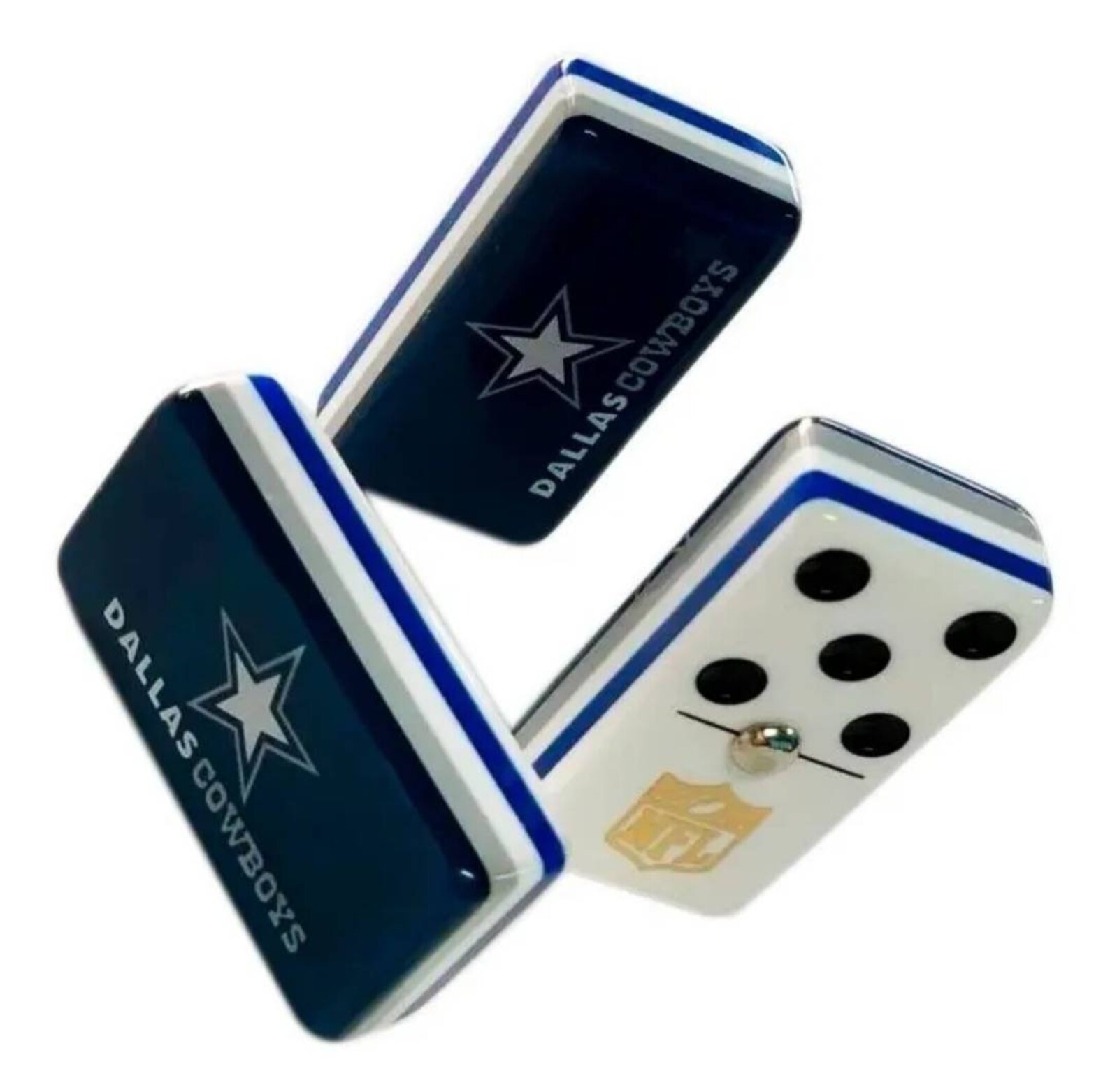 Dallas Cowboys Domino Set Double 6 Jumbo Size Dominoes | Etsy