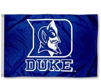 Duke Blue Devils Flag - Etsy