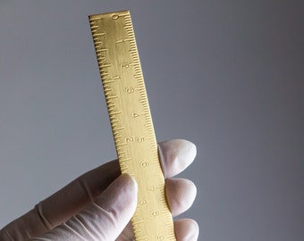 Brass Ruler - Etsy