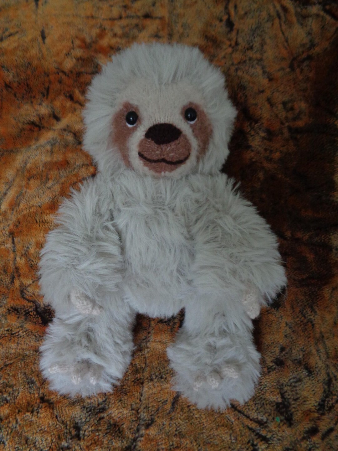Fluffy Sloth, Teddy Sloth, Softie, Plush Doll, Handmade Toy - Etsy