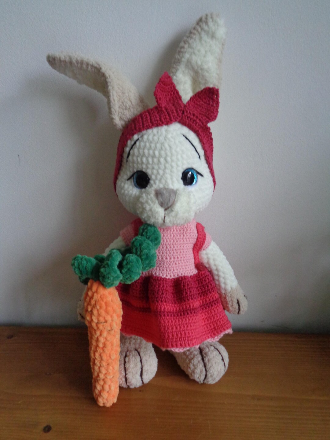 Miss Rabbit, Peter Rabbit, Lily, Bunny, Handmade Toy, Crochet Doll ...