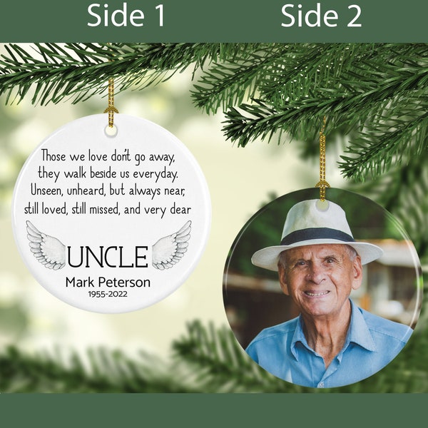 In Memory of Uncle - Etsy