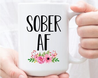 Sobriety Warrior 11 Oz. Ceramic Mug Recovery Sobriety Clmurphycreative C L Murphy Creative ...