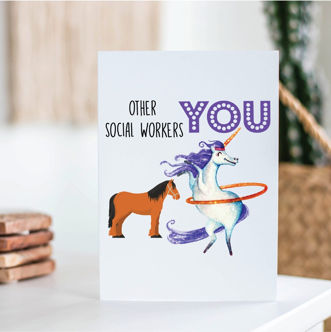 Social Worker Card, Social Worker Card, Social Worker Appreciation ...